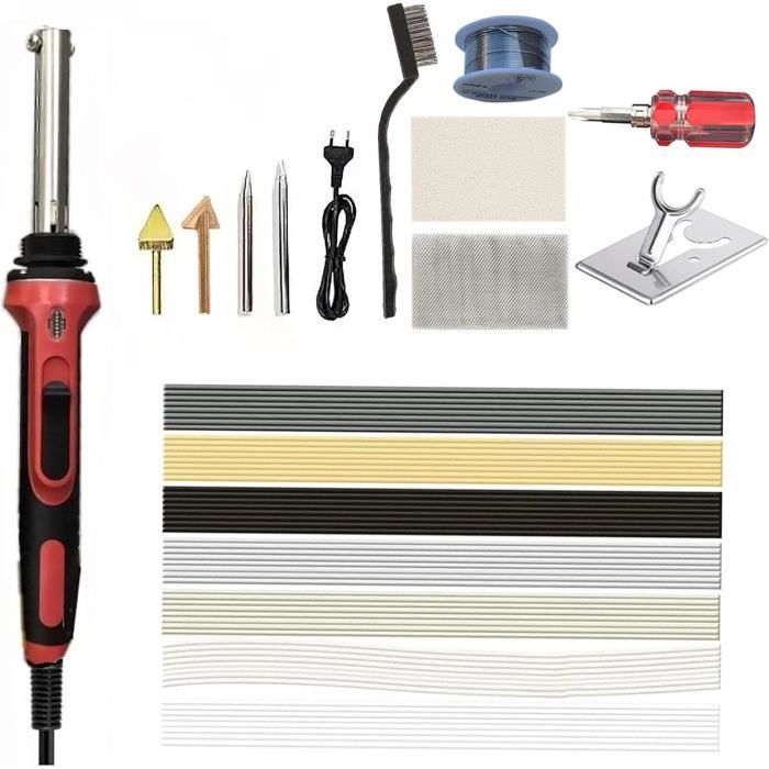 Fer À Souder 100W Kit Soudure Plastique, 3 Niveaux Temperature Réglable ...