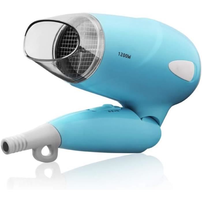 Séche Cheveux De Voyage Pliable, Portable Mini Sèche-Cheveux 1200 W ...