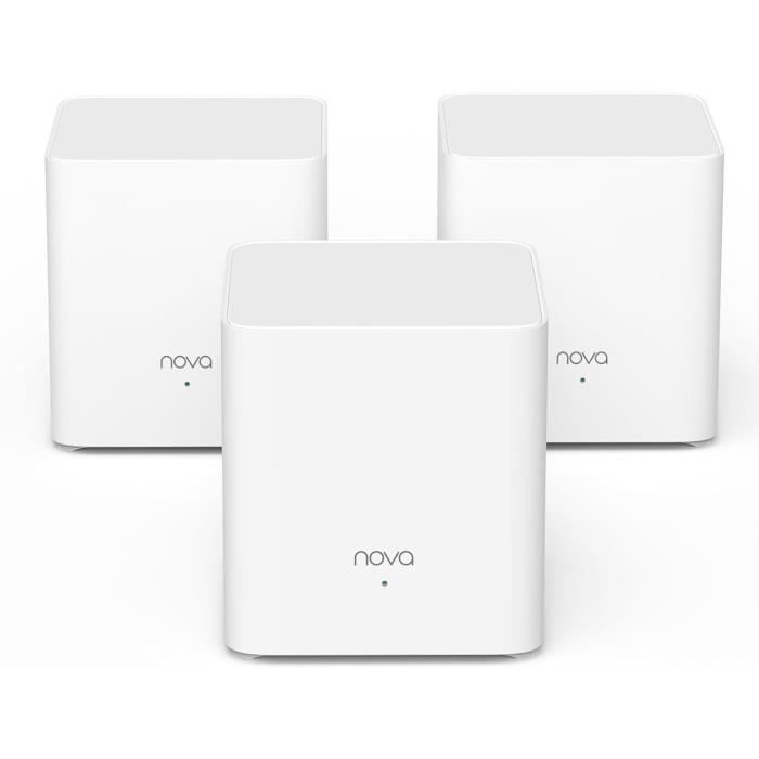 Nova Mesh Mx3 (3 Paquets) - Système Mesh Wi-Fi 6 Ax1500,Routeur Mesh Wi ...