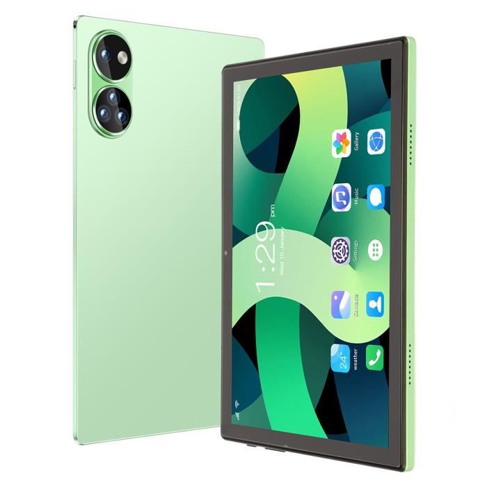 Sonew pour tablette Android 12.0 Tablette 10,1 pouces verte 4G tablette ...