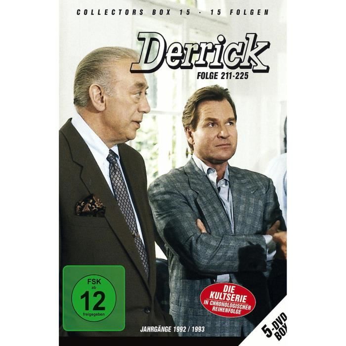 DERRICK COLLECTOR'S BOX 15 (5 DVD-EP.211-225) - Cdiscount DVD