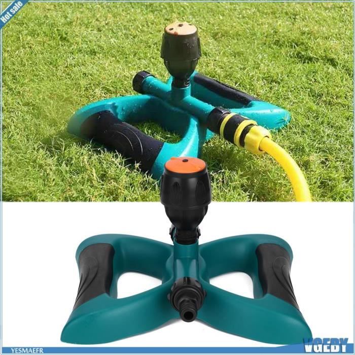 VGEBY Arroseur de Jardin Rotatif Automatique 360 Degrés, Arrosage ...