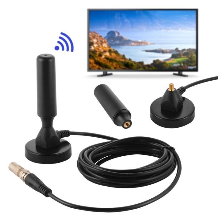 Antenne TV numérique portable HD 1080p HDTV de gain extérieure 30dBi ...