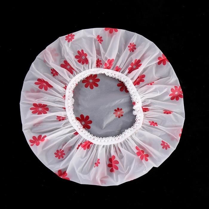 A11 -Bonnet de douche épais et imperméable pour femmes,1 pièce,bonnet ...