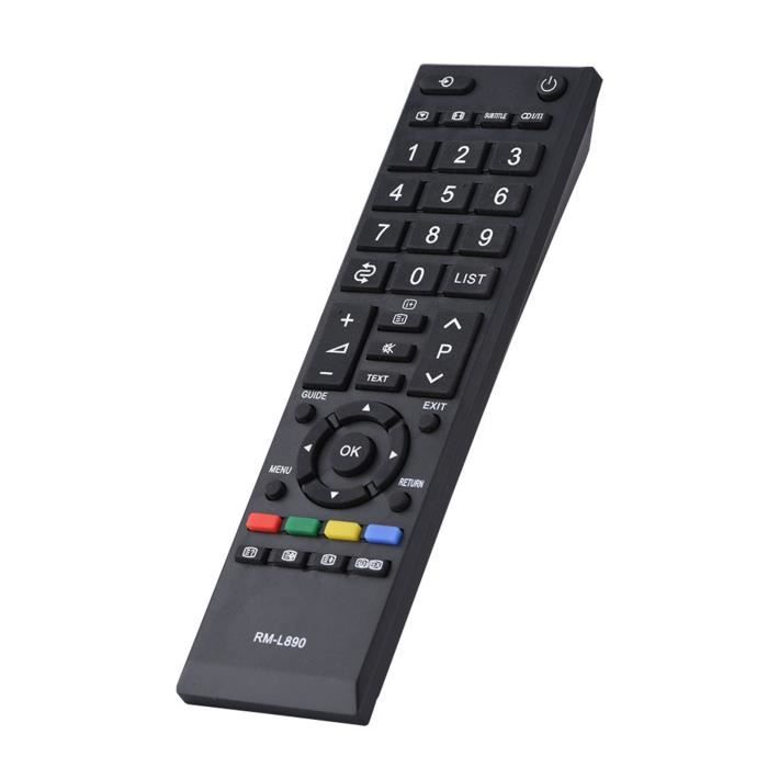 Télécommande Universelle Rm L890 Pour Toshiba Tv Lcd Cdiscount Tv Son