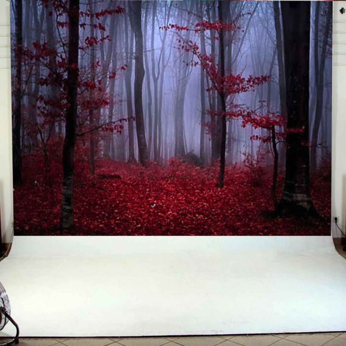 Toile de Fond Backdrop Tissu 150x90cm Photographie Studio Photo Forêt ...