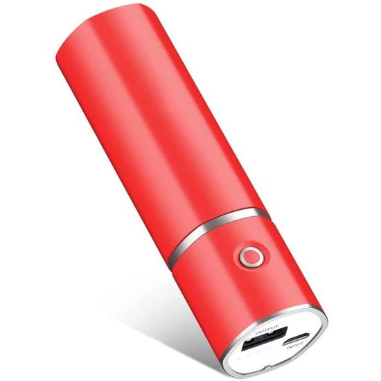 Mini powerbank, slim 2 batteries externes 5000 mah, petit chargeur ...