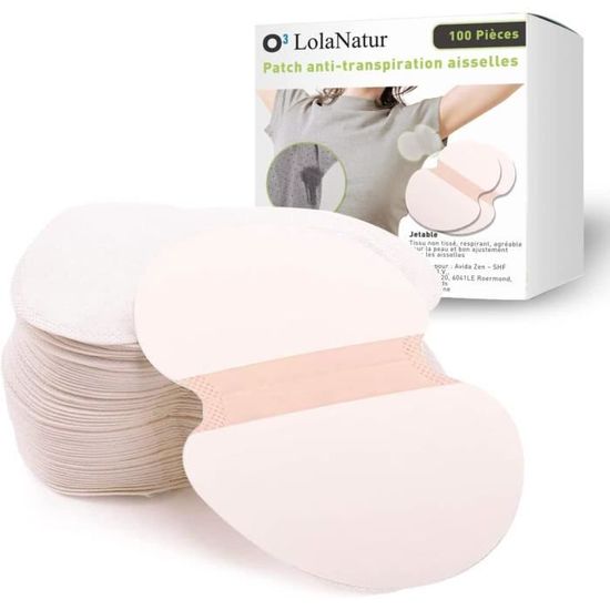 Anti Transpirant Aisselles, 100 Patch anti transpiration pour une ...