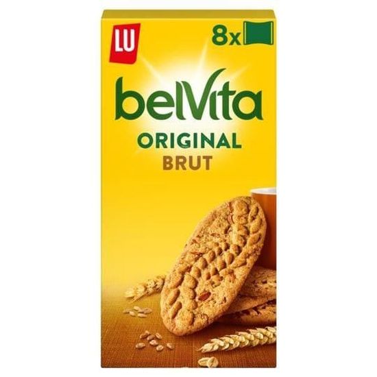 LOT DE 4 - BELVITA - Original Biscuits Petit-déj Brut 5 céréales ...