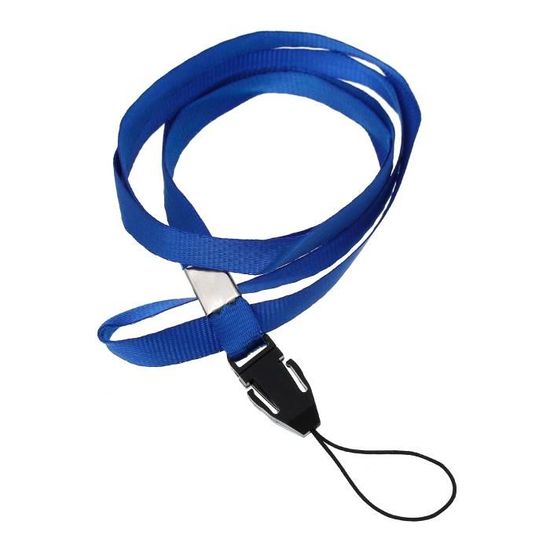 CKB Ltd® 10x Bleu Cordons Pour Badge D'identification Avec Clip À ...