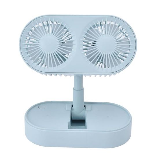 Duokon Desktop Fan, Double Fan Dual Motor Design 135° Free Wind ...