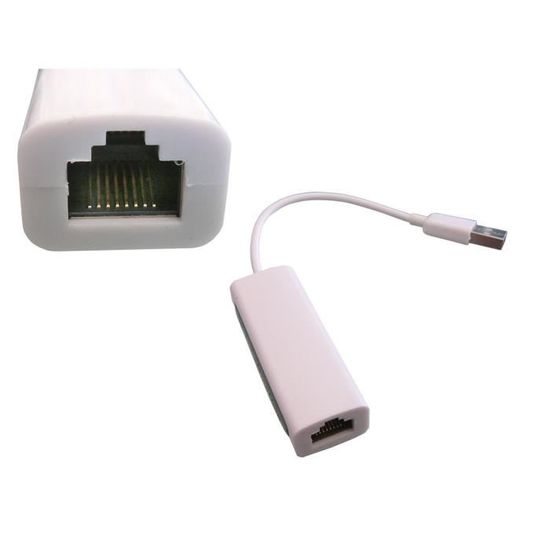 Cordon USB LAN : Adaptateur USB2.0 vers Ethernet 10-100 Mbps - CHIPSET ...