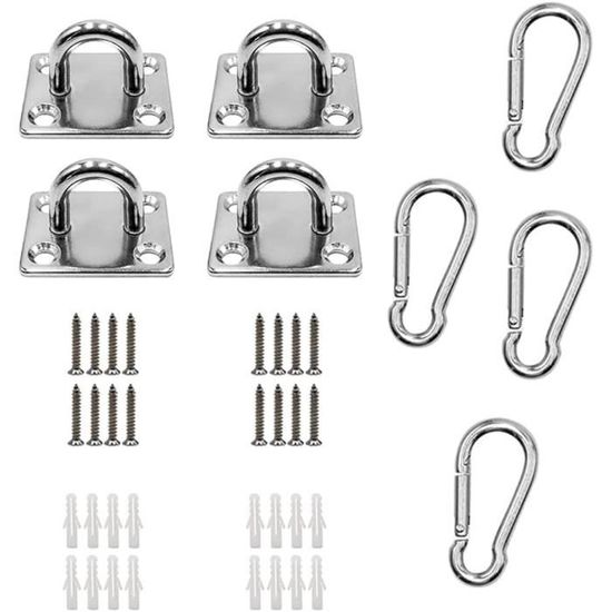 Trou De Fixation M5, Plaque Oculaire En Acier Inoxydable, Crochet De ...