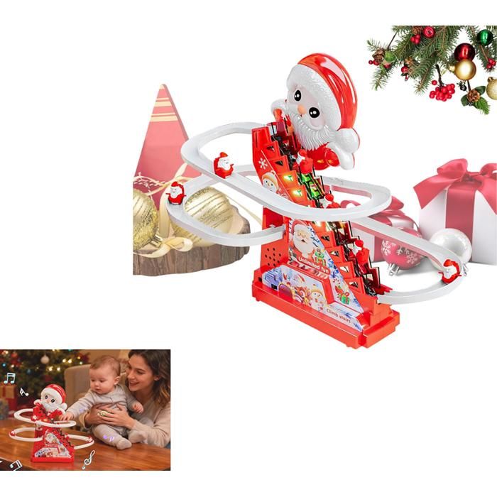 PERSONNAGES DE NOEL Jouets du Père Noël – Décorations d'escalade avec ...
