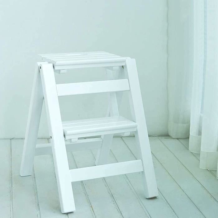 Escabeaux en bois Escabeau Escabeau pliant Escabeau 2 marches Espace ...