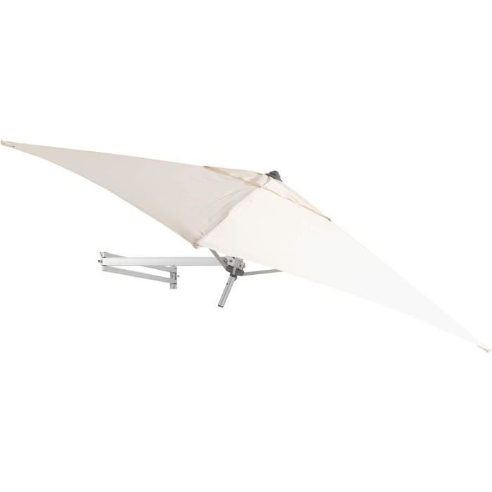 Parasol Mural 250 cm Hexagonal, Naturel-Ecru [101] - Cdiscount Jardin