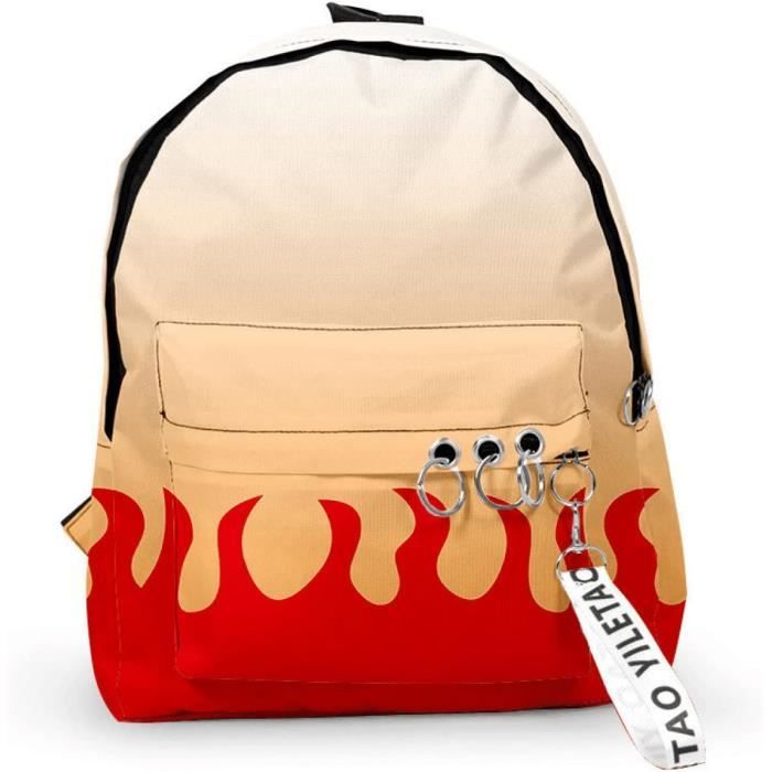 Demon Slayer Sac À Dos, Cartable Cartoon Backpack Pour Enfants Garçon ...