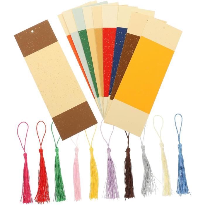 10 Ensembles Papier Doux Carte Signet Filles Fournitures Kit De ...