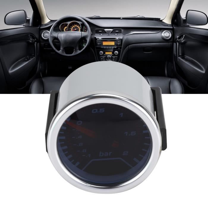 Turbo Boost Meter 12V 1-2Bar Modified Boost Gauge Mécanique Turbo ...