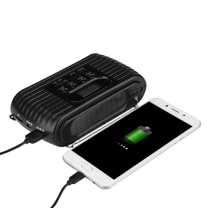 Fdit Radio portable Alimentation à manivelle portable et alimentation ... Fdit Radio portable Alimentation à manivelle portable et alimentation ...