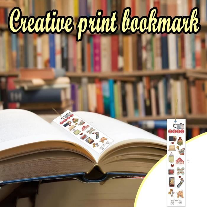 Signets créatifs Livre de lecture intéressant Cadeau de téléavertisseur ...