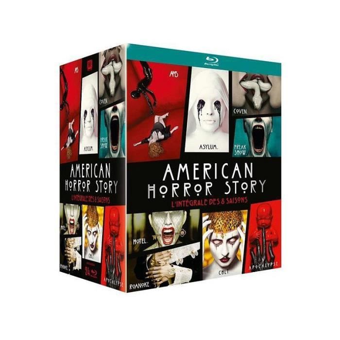 Coffret Intégrale American Horror Story Saisons 1 à 8 [blu Ray