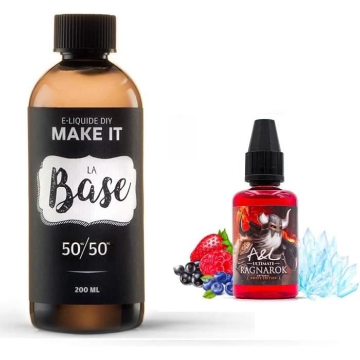 Pack DIY prêt à vaper Ragnarok sweet assemblé par Balboul Juice 230ml ...