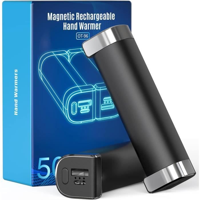 Chauffe-Mains Rechargeable 10000mAh, Chauffe Mains Electrique ...