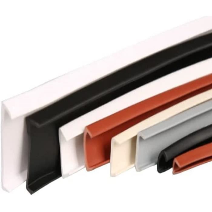 DXFWYTZQ Bande de chant en placage forme U auto-adhésive, PTE souple ...