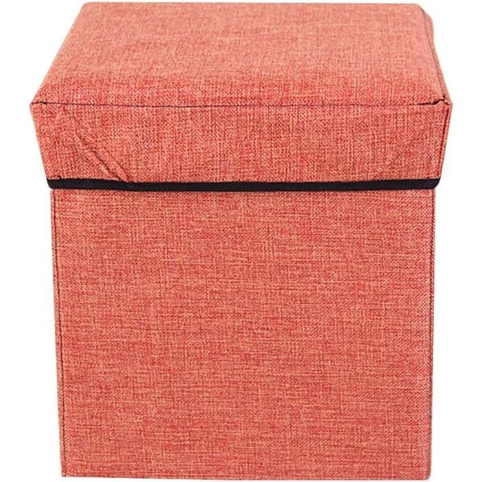 Pouf Rangement Pouf Coffre De Rangement Pouf Repose-Pieds De Stockage ...
