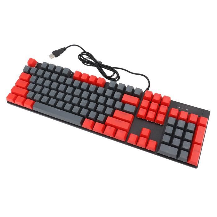YOSOO Wired Keyboard, Mechanical Keyboard 104 Key Independent Switch ...