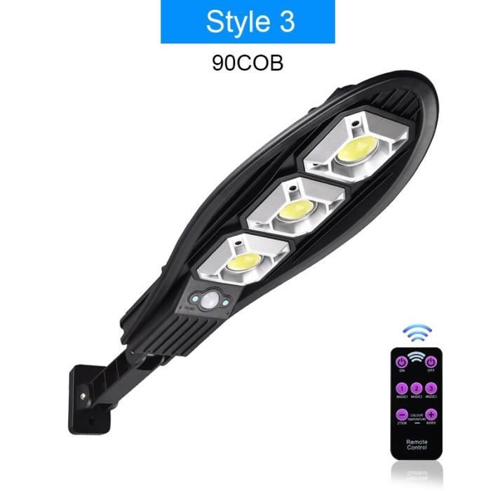 BORNE SOLAIRE ,Style 3-white--Lampe solaire LED imperméable à angle ...