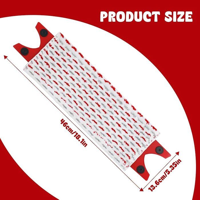 3 Piece Microfibre Mop Refill Kit Compatible with UltramaxUltraMax ...