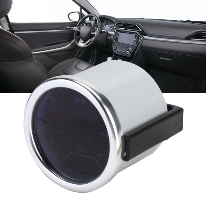 Turbo Boost Meter 12V 1-2Bar Modified Boost Gauge Mécanique Turbo ...