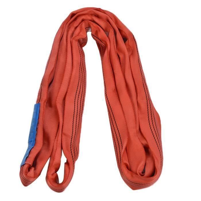 Wind-EJlife Endless Web Slings Round Lifting Sling Flexible Wide 75mm ...