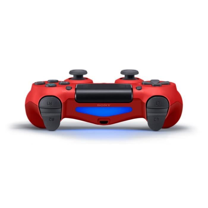 Manette PS4 DualShock 4.0 V2 Rouge/Magma Red - PlayStation Officiel ...