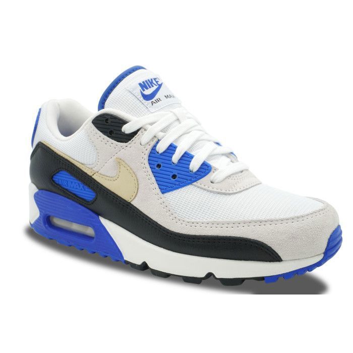 Nike Air Max 90 Premium Racer Blue - HF3449-100_43 Blanc - Cdiscount ...