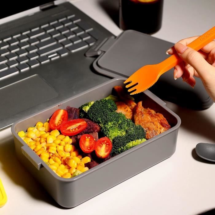 Bento Lunch Box Boite Repas Pour Adulte Avec 3 Compartiment Lunchbox ...