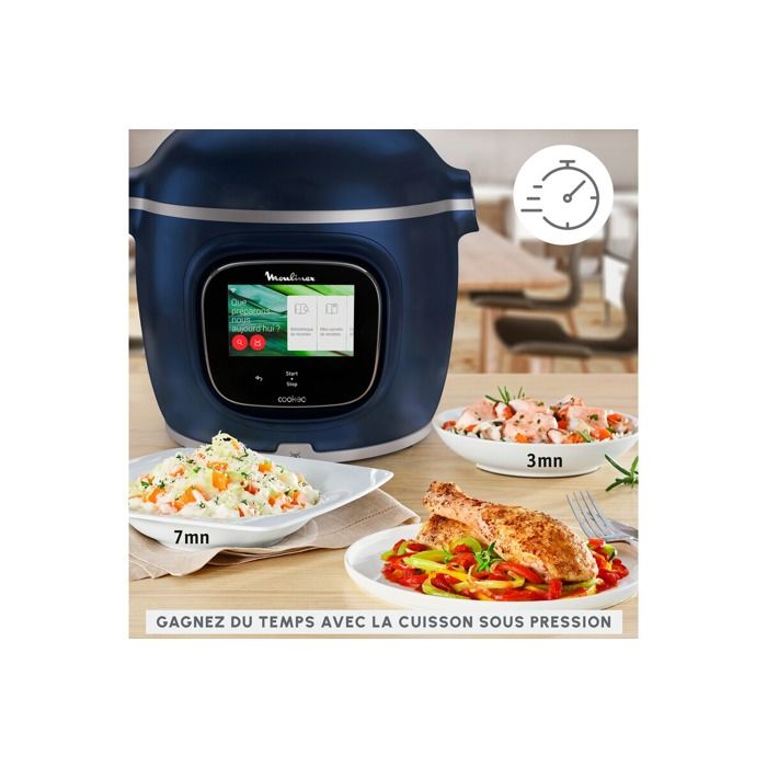 Moulinex Cookeo Touch Pro Multicuiseur, Balance intégrée, Connecté ...