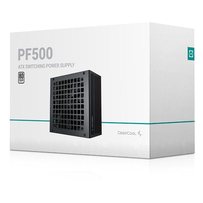 Alimentation PC - DEEPCOOL - R-PF500D-HA0B-EU - PF500 (80+ White) - 500 ...