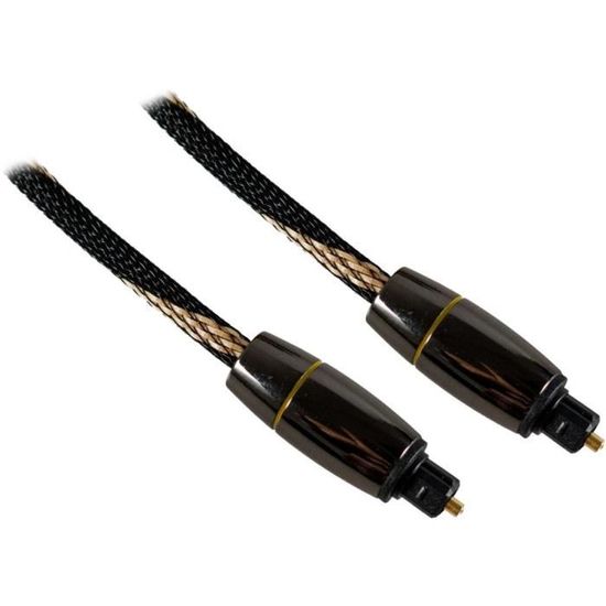 Câble APM Premium Plug Métal gaine nylon - Cdiscount TV Son Photo
