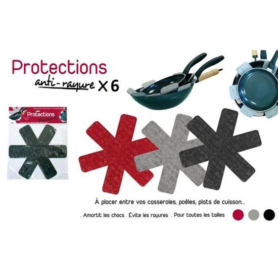 6 PROTECTIONS ANTI-RAYURE - Cdiscount Maison