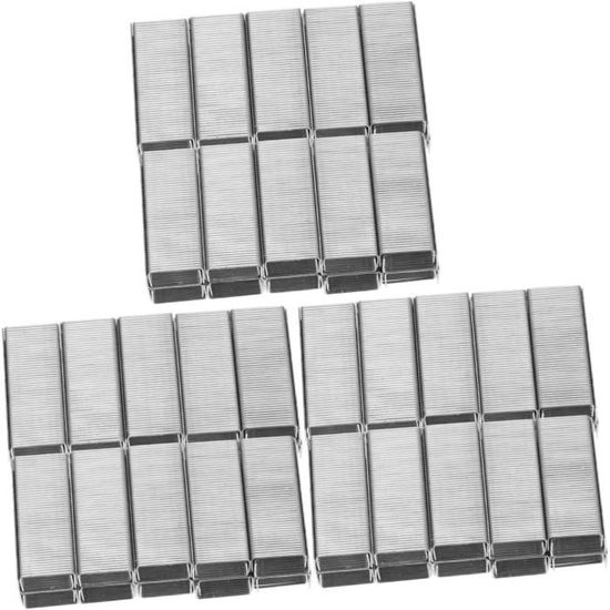 75 Boîtes Agrafe Mini Agrafes Agrafes Pointues À U Quotidien Recharge D ...