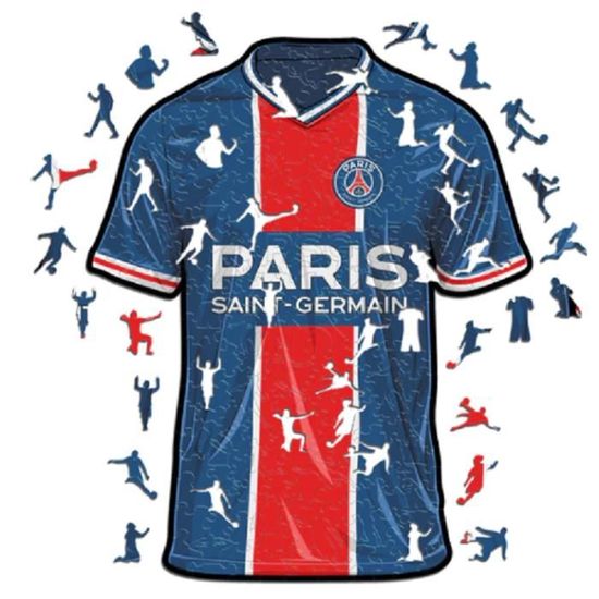 ICONIC PUZZLE - Maillot PSG® - Puzzle Officiel en Bois 150 Pièces ...