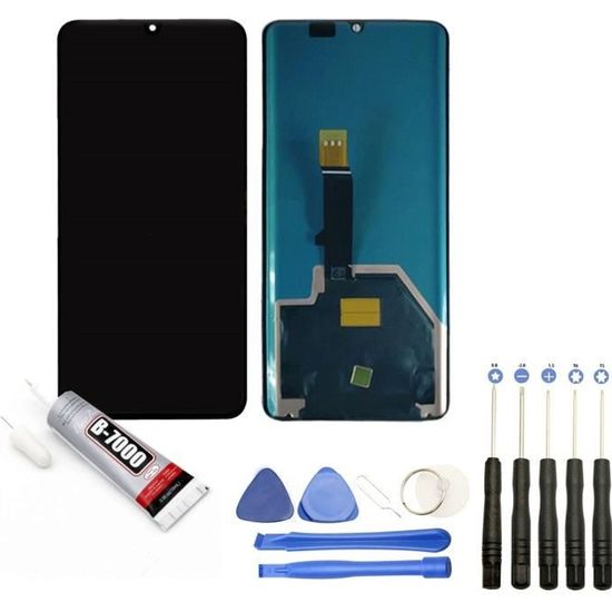 Ecran complet: Vitre tactile + Ecran LCD compatible avec Huawei P30 Pro ...