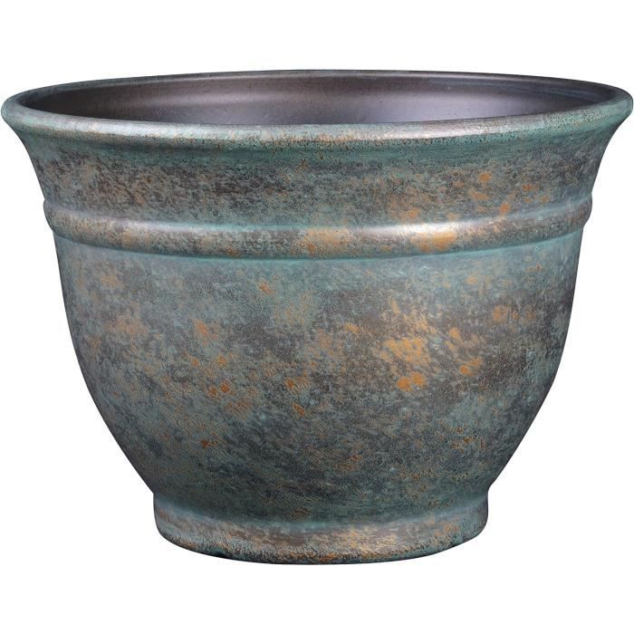 10509D 377R Alena Pot de Fleurs Cuivre Vieilli 23 cm.[G989] - Cdiscount ...