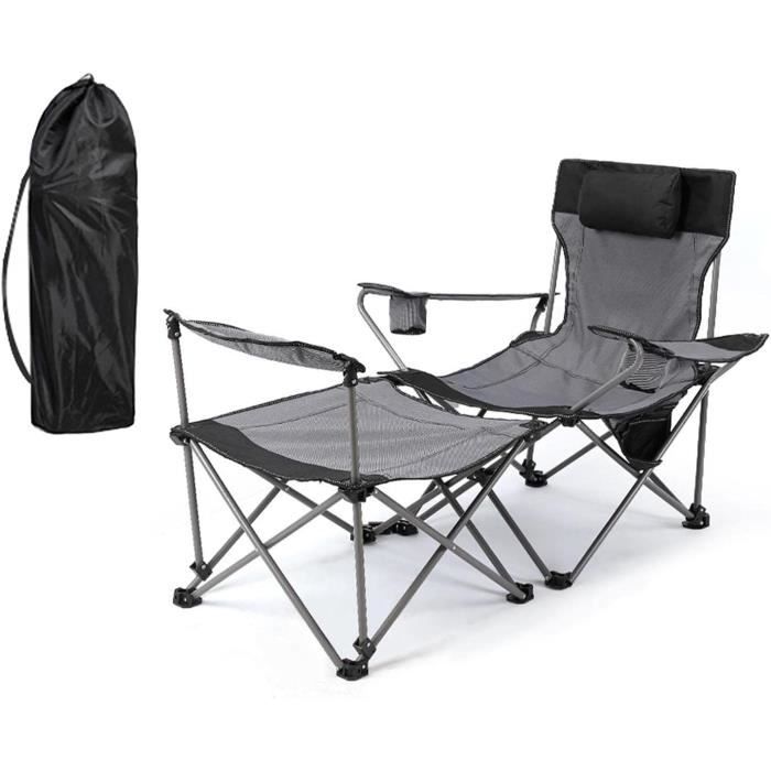 Chaise Pliante Camping Car, Chaise De Peche De Luxe, Confortable ...