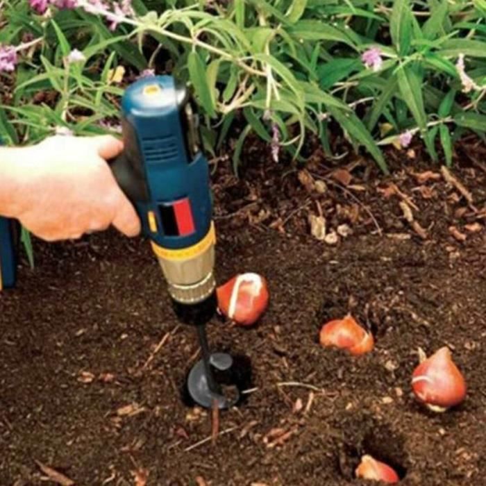 AYNEFY tarière à bulbe de fleur Foret de jardin tarière trou pelle ...