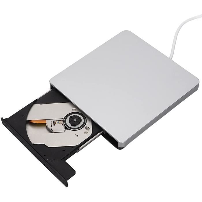 Lecteur CD Externe DVD VCD,USB3.0 Lecteur Lecteur Optique Ultra Mince ...