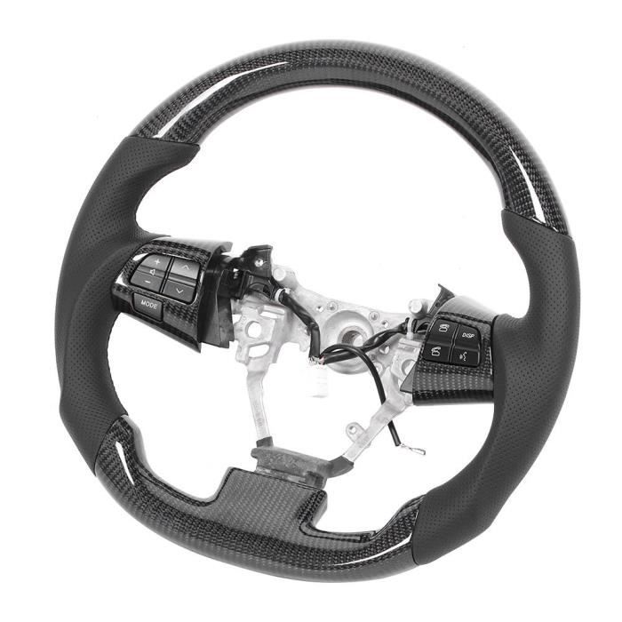 Duokon Volant de course, 100% tout nouveau volant en Fiber de carbone ...